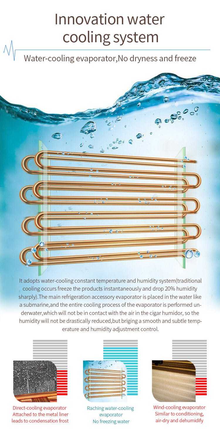 Raching MON5800A - Smart Cigar Humidor (4000 cigars) - Dads Heaven™